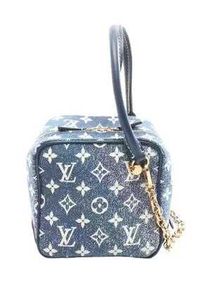 LOUIS VUITTON 2010s Denim Monogram Tote Bag