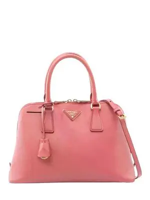 Prada 2000s Saffiano Lux Handbag - Pink