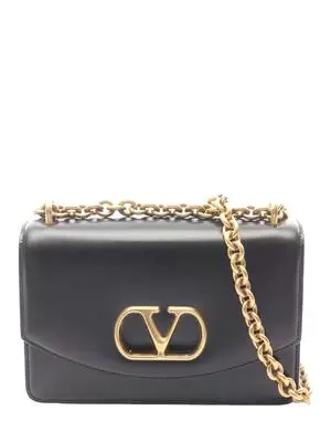 Valentino Garavani 2020s Vain Shoulder Bag - Black