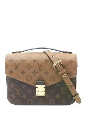 LOUIS VUITTON 2010s Mm Pochette Métis Tote Bag - Brown