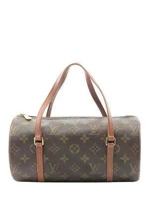LOUIS VUITTON 1996 Papillon 26 Monogram Holdall - Brown