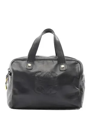 Loewe 2000s Mini Anagram Tote - Black