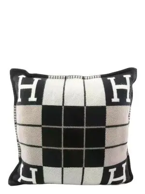 Hermès 2010s Avalon Iii Cushion - Black