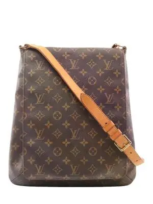 LOUIS VUITTON 2000 Musette Shoulder Bag - Brown