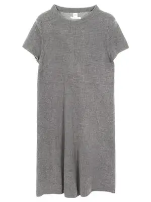 Hermès 2010s Knit Short-sleeve Dress - Grey