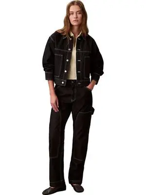 CALVIN KLEIN Workwear High-Waist Jeans