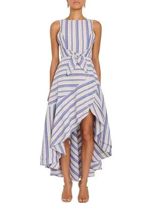 Amanda Uprichard Casella Maxi Dress - Myers Stripe