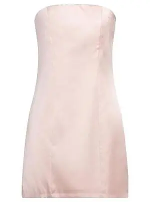 VICOLO Flared Mini Dress - Pink
