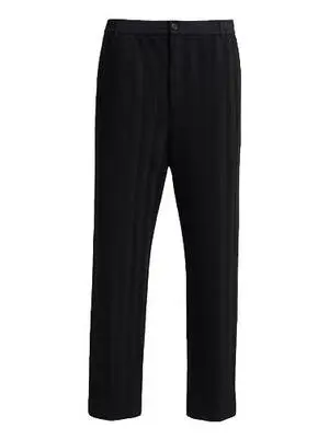 Missoni Jacquard-knit Jersey Tapered Pants - Black