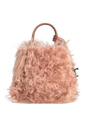 TOD'S Handbag In Textile Fibers And Leather - Beige