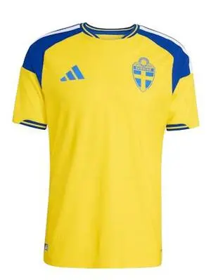 Adidas Sweden 2026 Home Authentic Jersey - Yellow