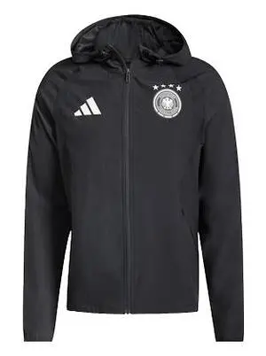 Adidas Germany Tiro Travel Windbreaker - Black