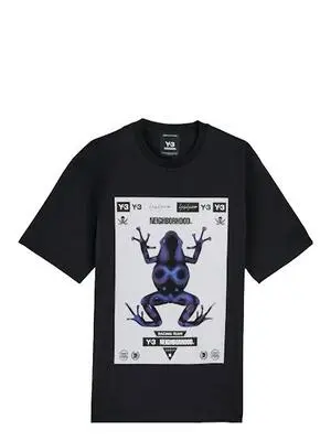 Adidas Y3 Nbhd Graphic Tee Shirt - Black