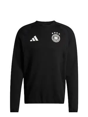 Adidas Germany Tiro Travel Crew Sweatshirt - Black