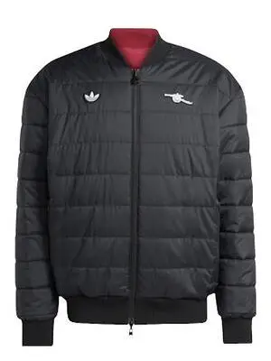 Adidas Arsenal Terrace Icons Jacket - Team Coll Burgundy Black