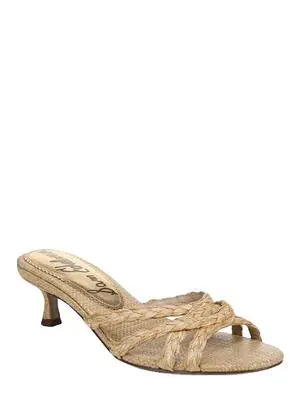 Sam Edelman Camille Kitten Heel Sandal - Bleached Beechwood