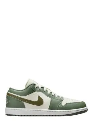 JORDAN 1 Low Sneakers - Vintage Lichen/summit White/medium Olive
