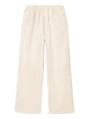 ALLSAINTS Sabbath Mid-rise Cord Trousers - Pebble White