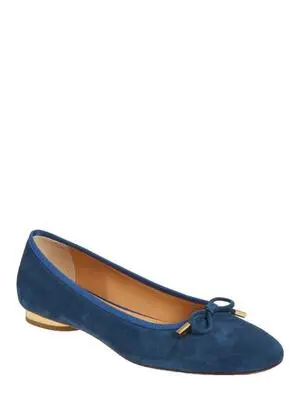 TOD'S Ballerina Flat - Baltic Chiaro