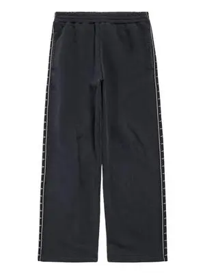 Balenciaga Stripe Baggy Pants - Black