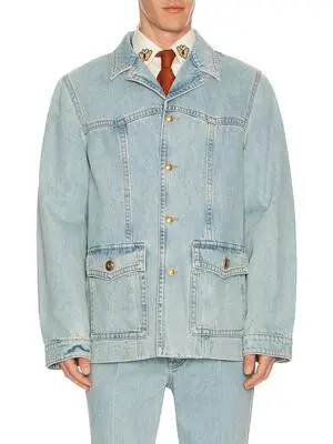 Valentino Garavani Denim Jacket - Blue Denim