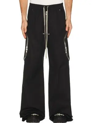 Rick Owens Heizer Belas Trousers - Black