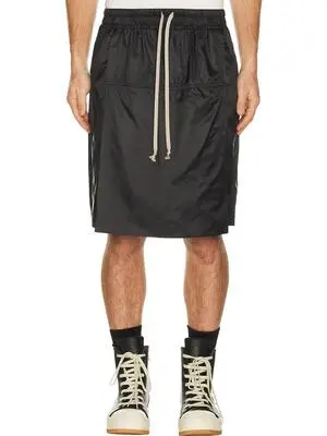 Rick Owens X Moncler Kiltshorts - Black