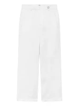 Casablanca Monogram Chino Trousers - White