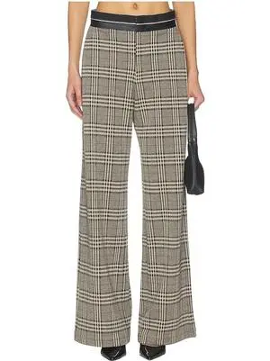 JBQ Aubrey Pant - Multi Tartan