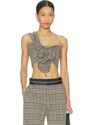 JBQ Camelia Top - Multi Tartan