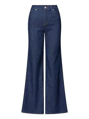 7 For All Mankind High-rise Flare Stretch-denim Jeans - Halona