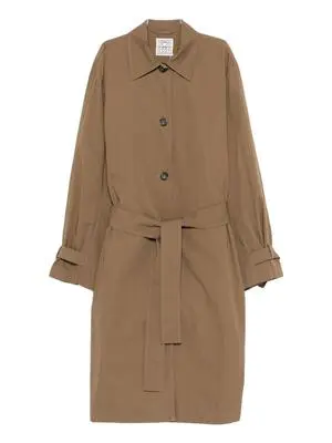 TOTEME Cotton Trench Coat - Beige