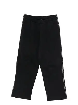 Balenciaga Baggy Stripe Trousers - Black