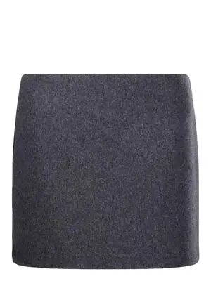 Sportmax Wool Skirt - Grey
