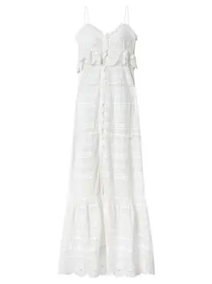 MARANT ETOILE Paule Maxi Dress - White