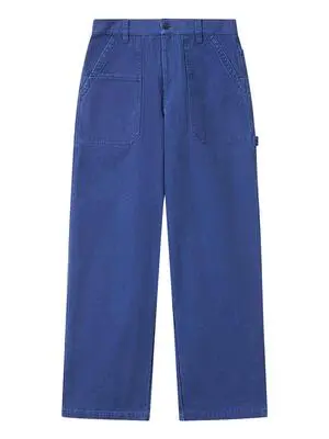 Isabel Marant Albo Cotton Carpenter Pants - Indigo