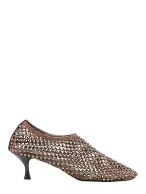 STRATEGIA SHOES Beaded Heeled Pumps - Brown