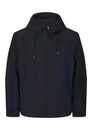 C.P. COMPANY Pro-tek Lens-detail Hooded Jacket - Blue