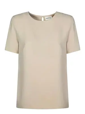 P.a.r.o.s.h Cady Blouse - Neutrals