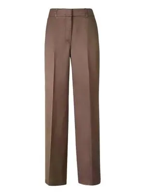 Peserico Straight Trousers - Brown