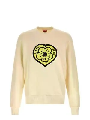 Kenzo Logo-patch Sweatshirt - Neutrals