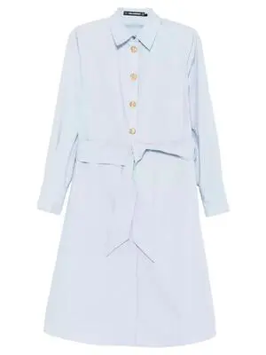 Karl Lagerfeld Button-fastening Midi Shirt Dress - Blue