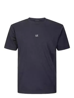 C.P. COMPANY Logo-print T-shirt - Black