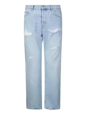 HAIKURE Blake Ripped Jeans - Blue