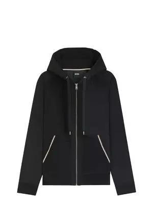BOSS Hooded Zip-up - Black