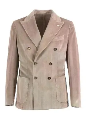 L.B.M. 1911 Corduroy Blazer - Neutrals