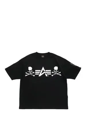 MASTERMIND WORLD Logo-print T-shirt - Black