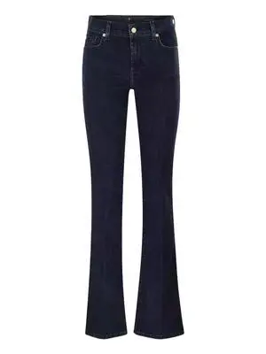 7 For All Mankind Flared Jeans - Blue