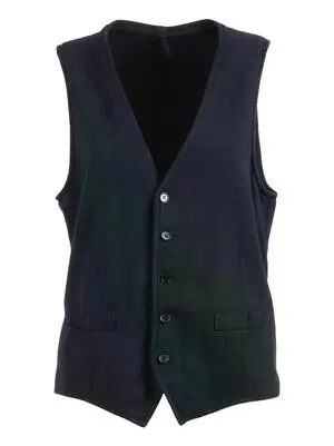 L.B.M. 1911 Button-up Gilet - Blue