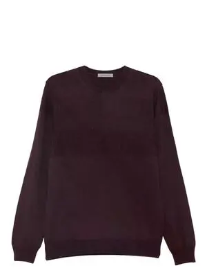 Corneliani Textured Knit Sweater - Purple